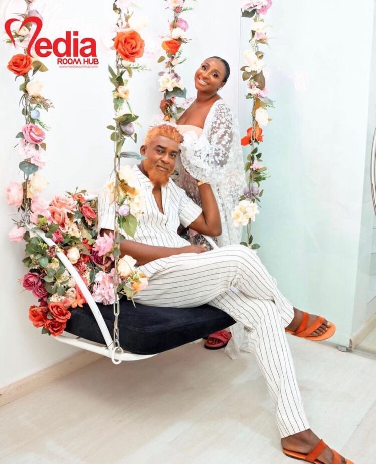 Chidi Mokeme celebrates Ini Edo on her 41st birthday with loved-up ...