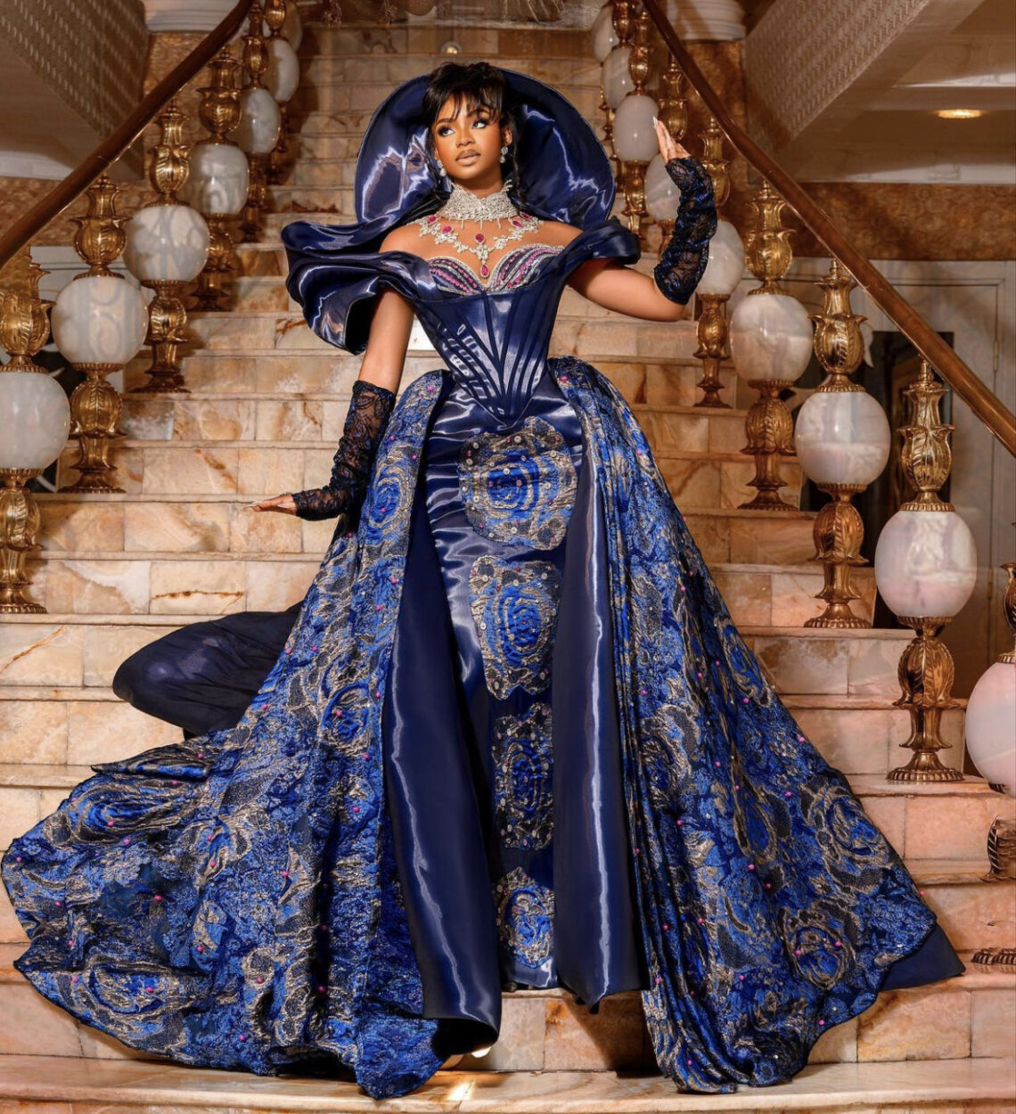 Netizens mock BBNaija star Erica over choice of outfit to Queen ...