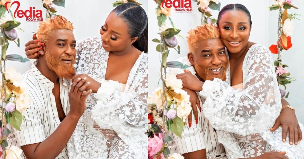Chidi Mokeme celebrates Ini Edo on her 41st birthday with loved-up ...