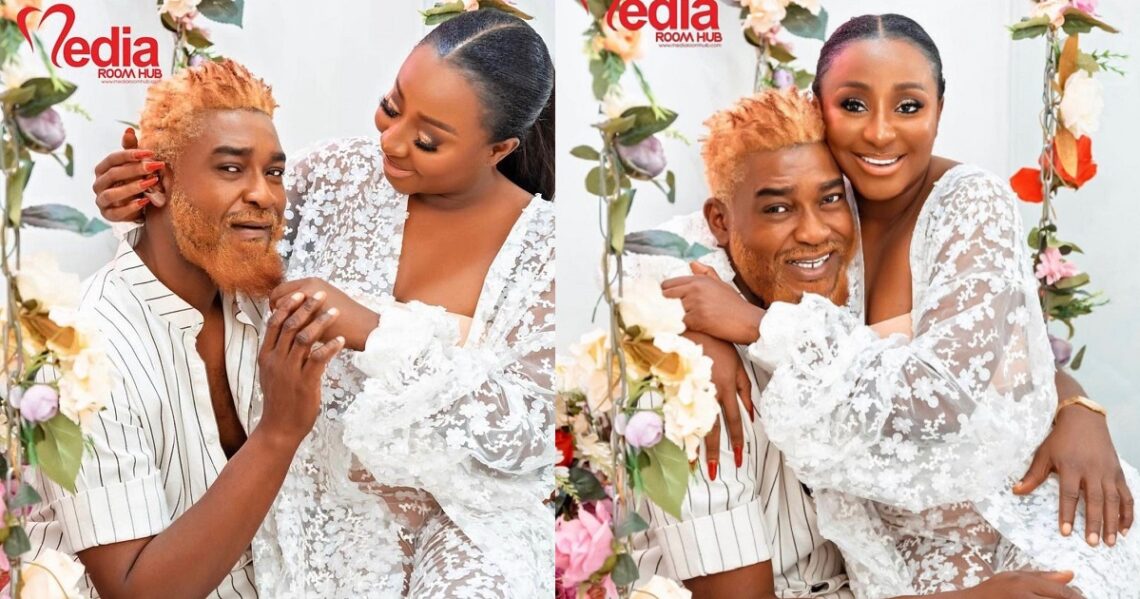 Chidi Mokeme celebrates Ini Edo on her 41st birthday with loved-up ...