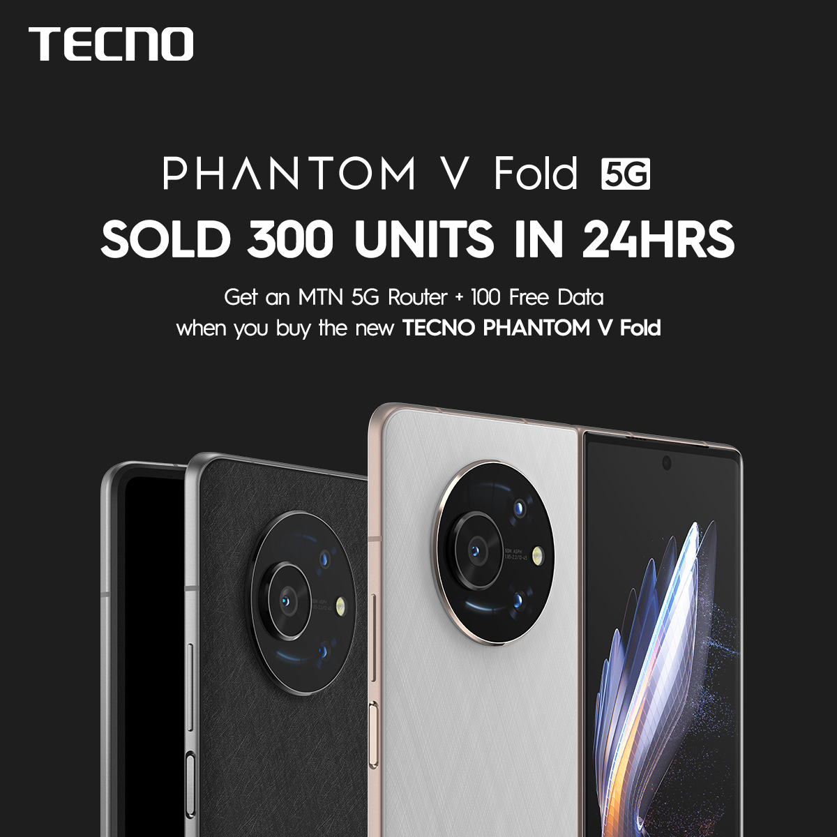 Join The Hype: TECNO's Phantom V Fold Takes The Market By Storm