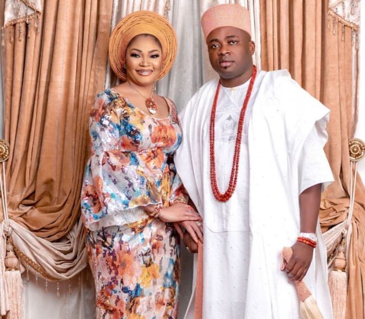 Oba Elegushi breaks silence on alleged report of his wife Olori Sekinat fighting for her life ...