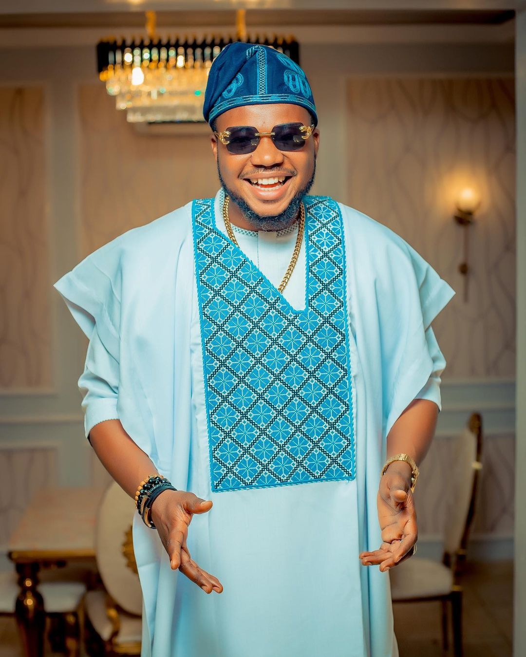 Actor, Ayo Olaiya speechless as his wife surprises with a brand new car ...