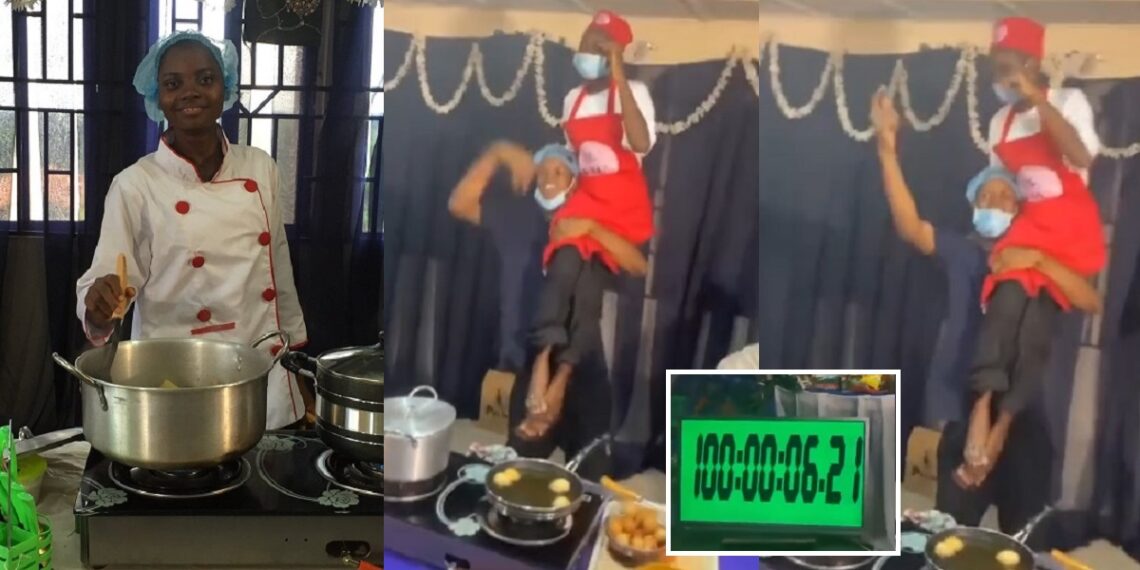 Jubilation in Ekiti as Chef Dammy allegedly surpasses 100-hour cooking ...