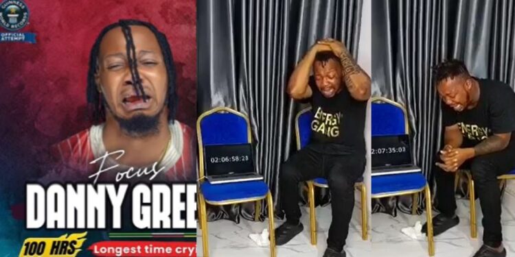 Nigerian man begins 100-hour cry-a-thon to break Guinness world record ...