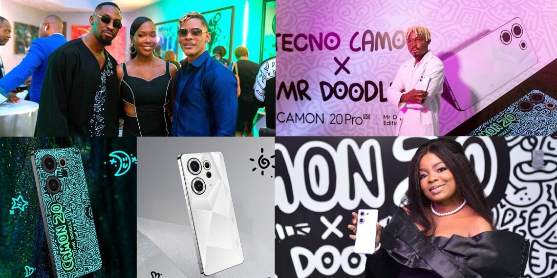 From Art Gallery To Tech Wonderland, TECNO Unveils Camon 20 Doodle With ...