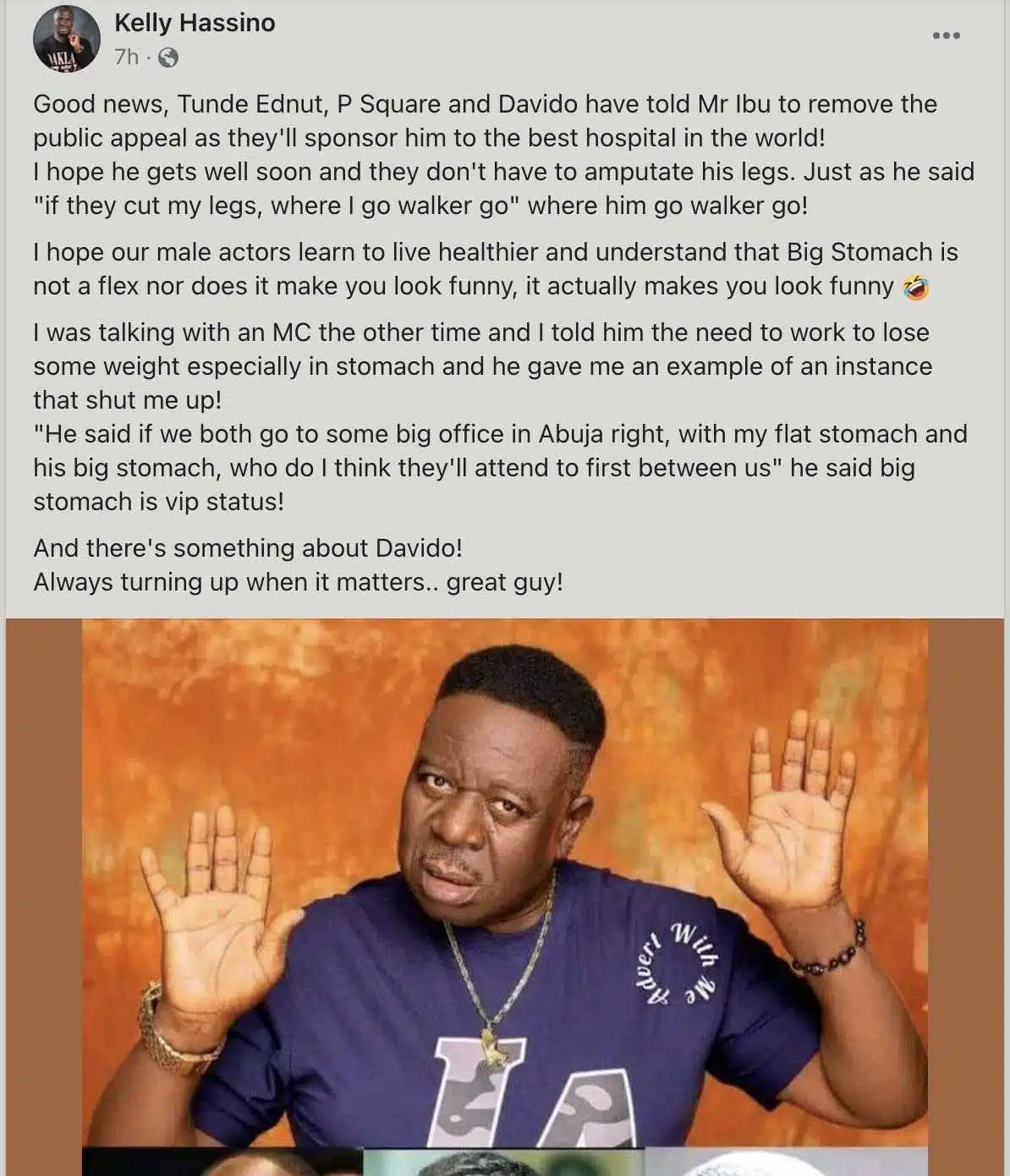 Nigerian artists, Davido, P-Square, and Tunde Ednut Rally to support Mr ...