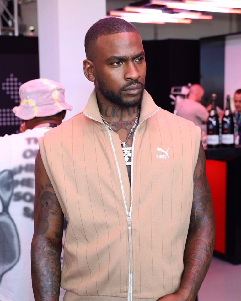Singer Portable Turns Heads With Rapper Skepta At British Fashion ...