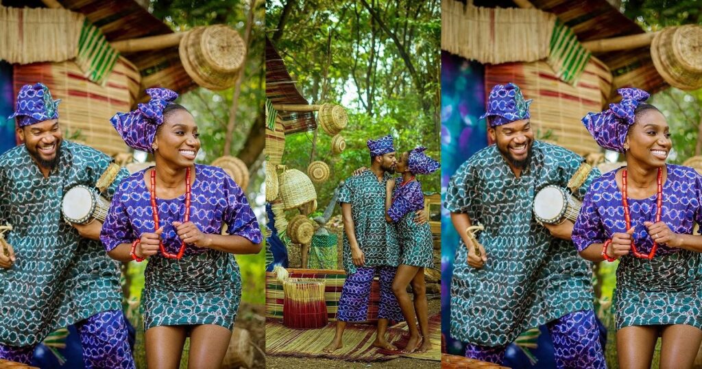 Kunle Remi shares loved-up pre-wedding pictures of him and his partner ...