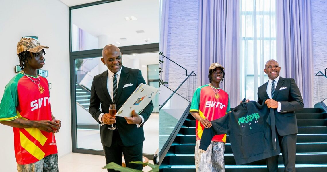Afrobeat Singer Rema Spends Quality Time with Billionaire Tony Elumelu ...