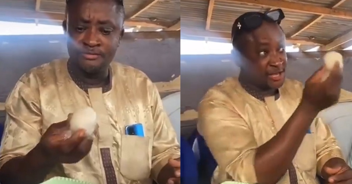 Nigerian man complains over the size of the pounded yam he was served ...