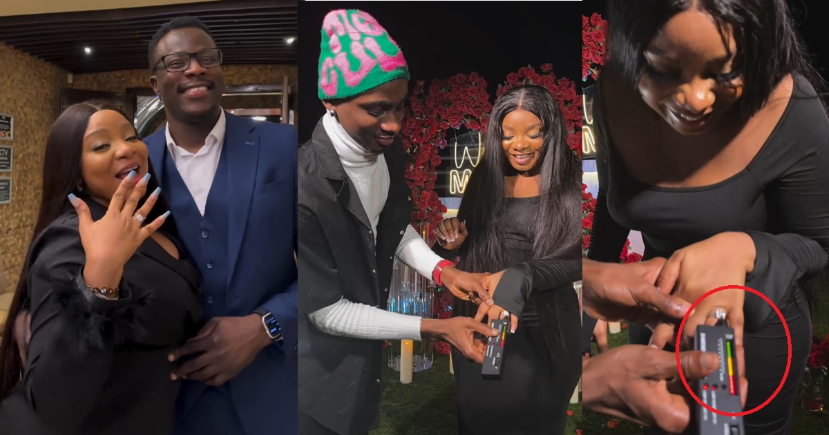 BBNaija star, Queen reveals why her fiancé proposed to her with a ...