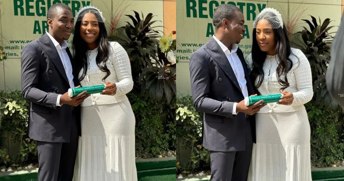 Gospel singer, Theophilus Sunday legally ties the knot with his ...