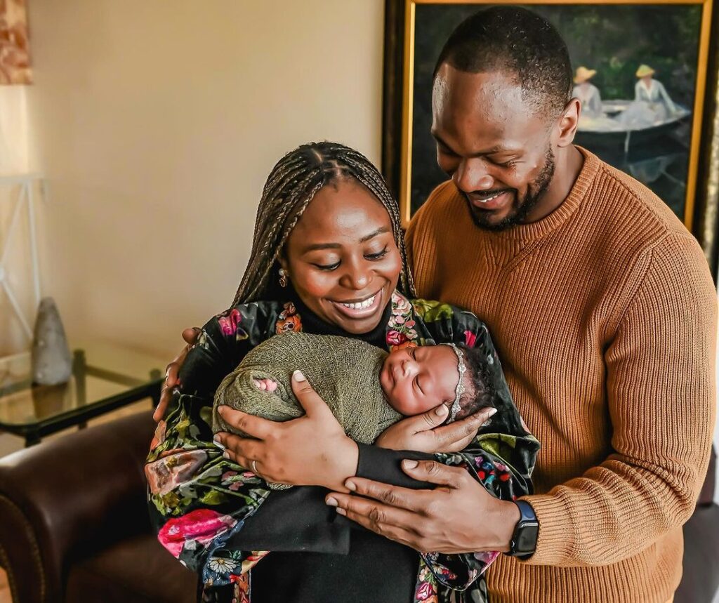 Nollywood actor, Daniel Etim-Effiong and wife welcome their third child ...