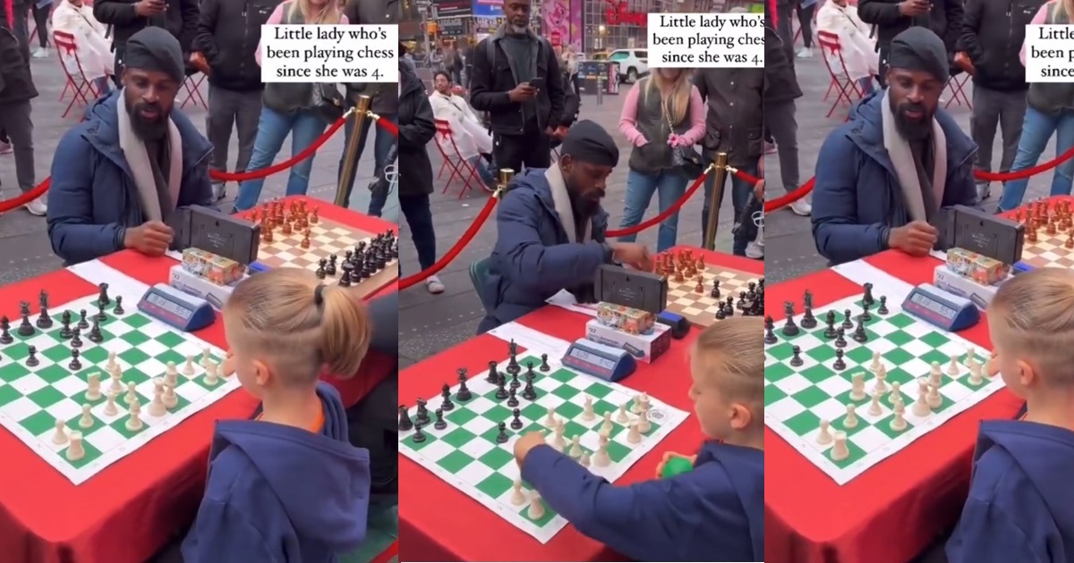 Young girl wows audience with her chess skill at the ongoing Tunde ...