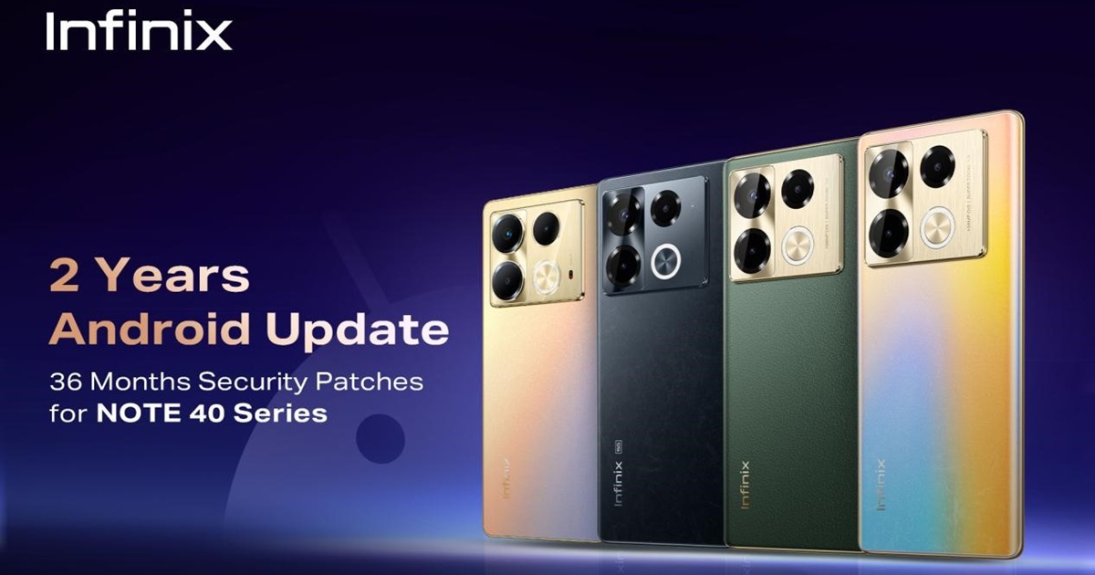 Infinix Announces Extended Software Support for NOTE 40 and NOTE 40 5G ...