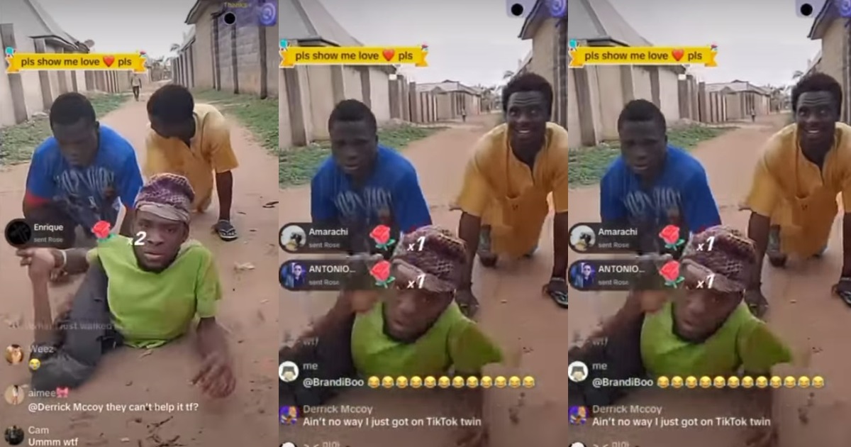 Viral video of street bêgg@rs begging followers for gifts on TikTok ...