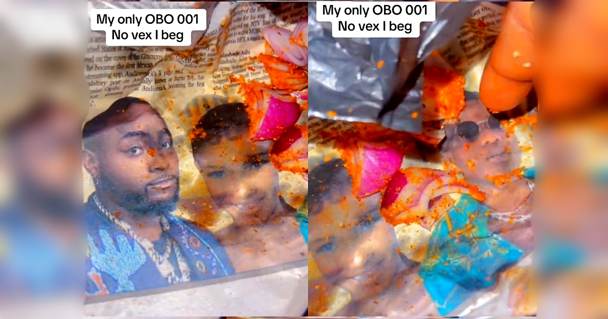 Man puts pepper and onions in Wizkid's face, begs Davido when he sees ...