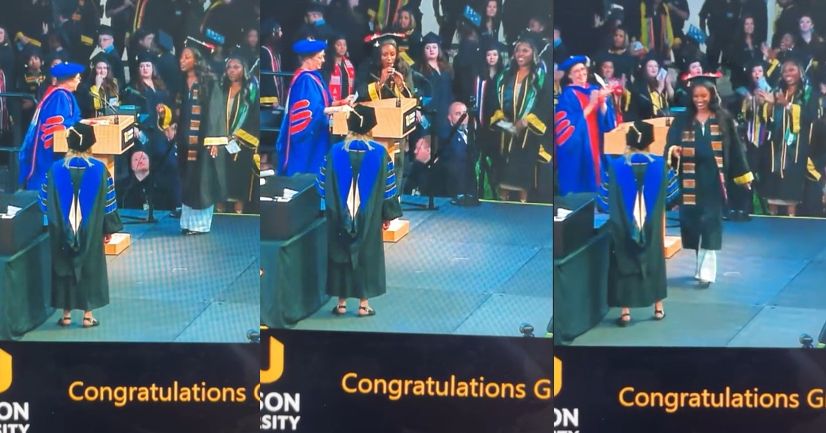 The stunning moment a Nigerian lady insists her name is pronounced ...