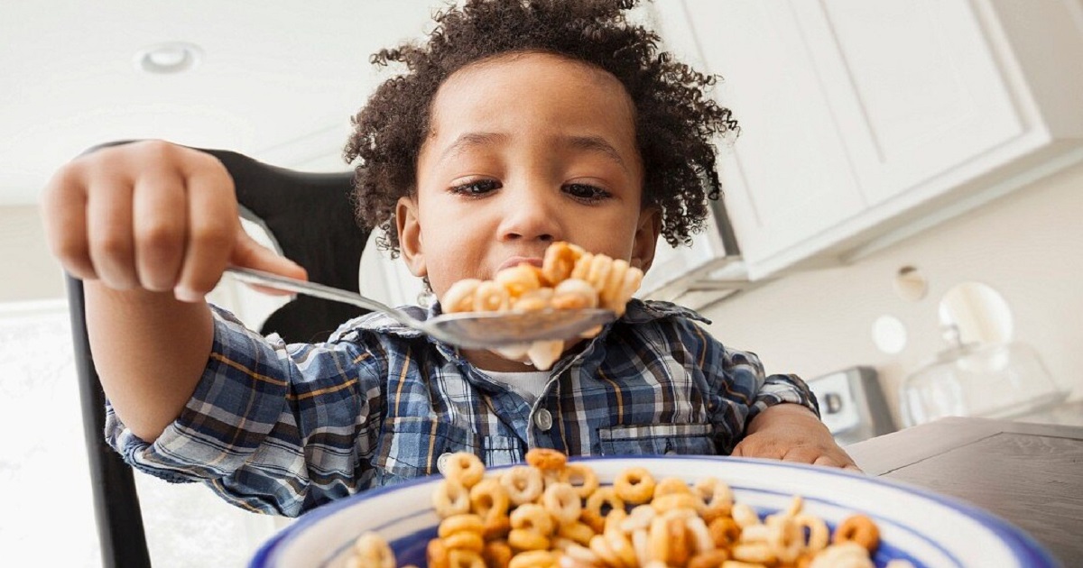 "The food you are giving him is too much, whenever he finish eating he ...