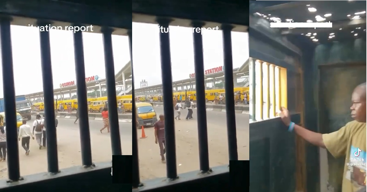 Man c@ught and arrǝsted while crossing the road gives situation report ...