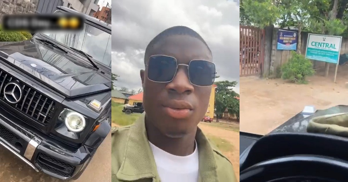 Youth Corp member maintains his 'Steeze' by driving to CDS in a G-Wagon ...