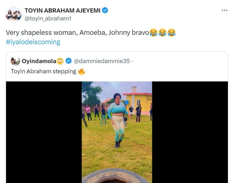 Toyin Abraham replies to trolls who body-shamed her following a recent ...