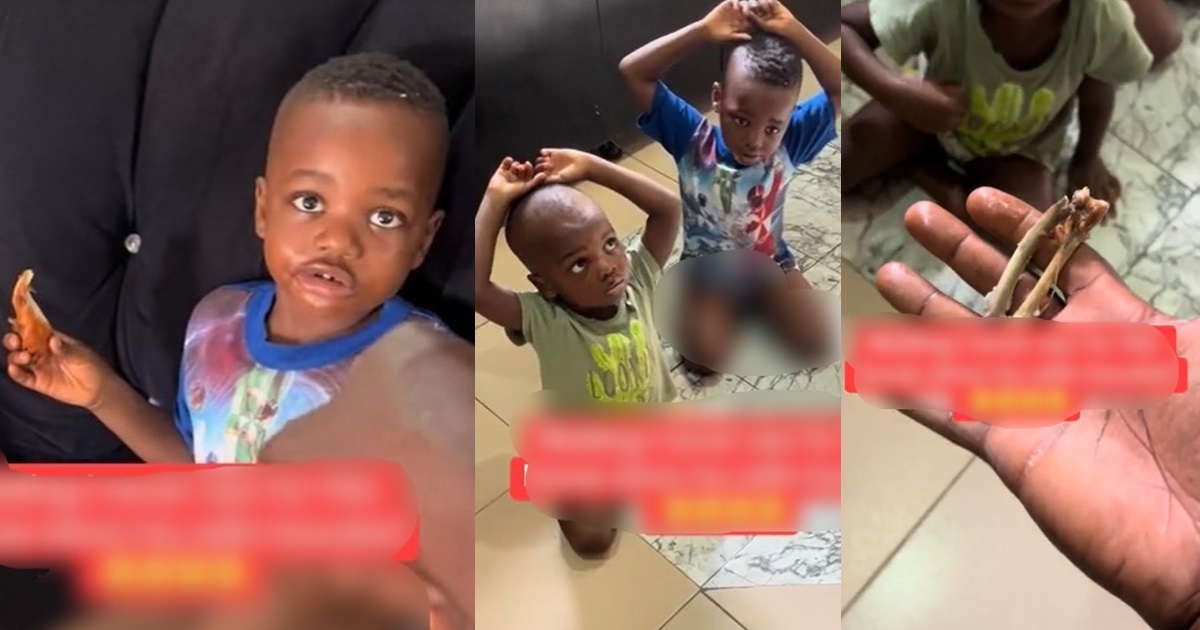 "What will I use to cook stew na ?"- Nigerian man r@ges as his sons ...
