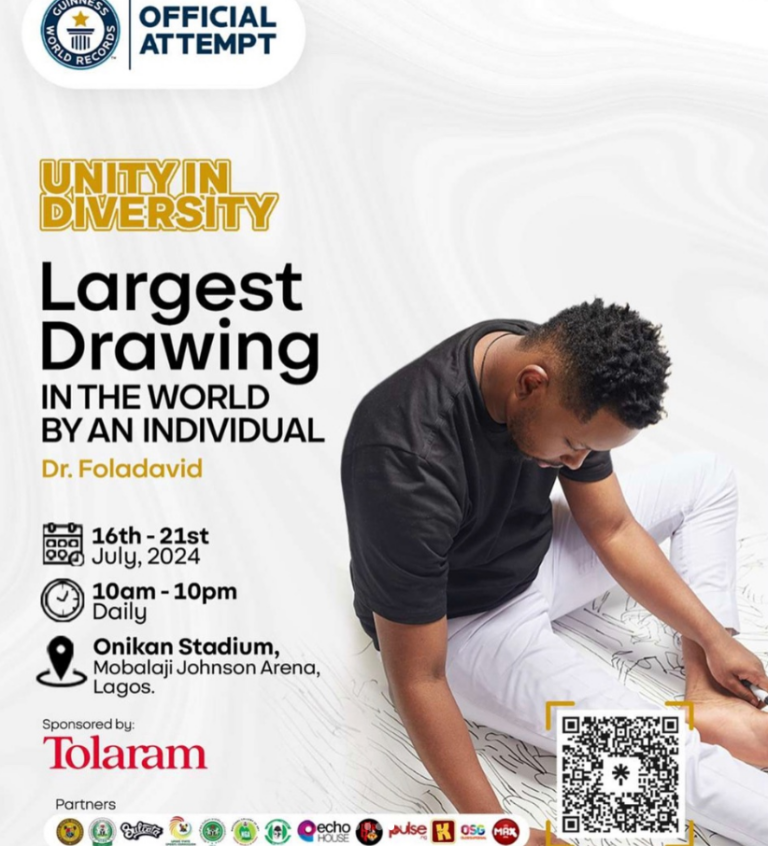 Nigerian Visual Artist, Fola David Embarks on Making the World's ...