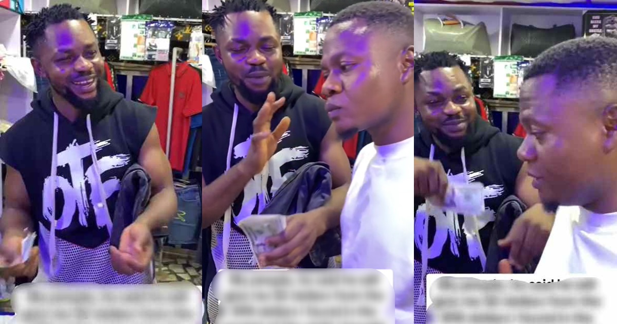 "bro carry your money dey go house" - Drama ensues as boutique owner ...