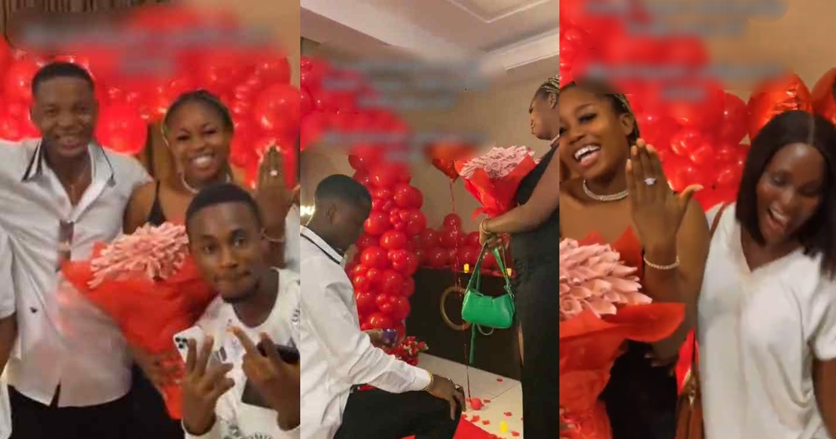 "Patience is a virtue" – Lady celebrates as her friend gets engaged to ...