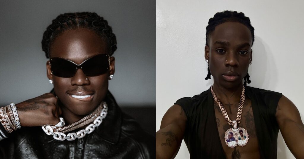 Rema Honors Late Father And Brother With New Custom-Made Neckpiece ...