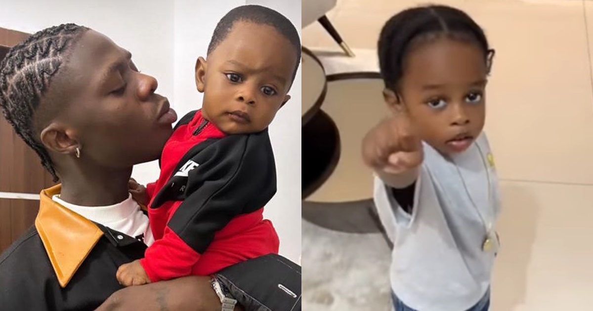 Heartwarming video of late Mohbad's son, Liam flaunting his adorable ...