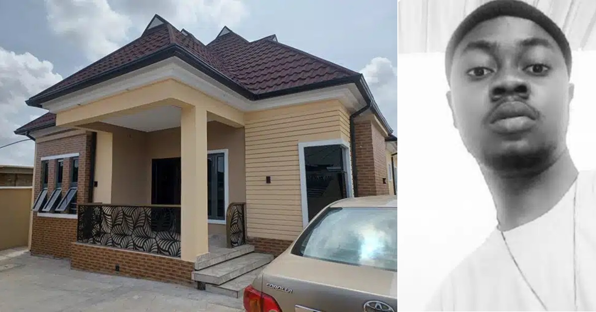 Many in disbelief as man reveals his newly built N12.5M house (IMAGE ...