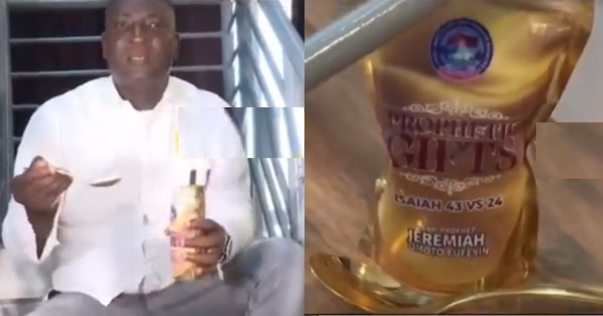 Prophet Jeremiah launches prophetic golden spoon and sugar that makes ...