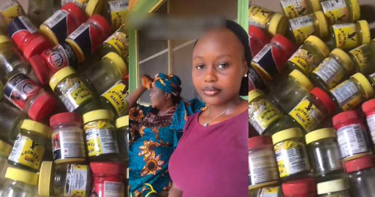 Lady displays a large collection of empty menthol bottles due to her mother's addicti0n (WATCH ...