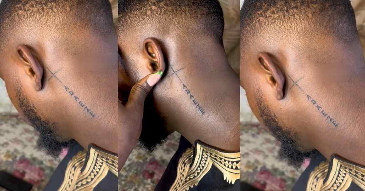 "If the love cannot be like this, then I do not want" – Man tattoos his ...