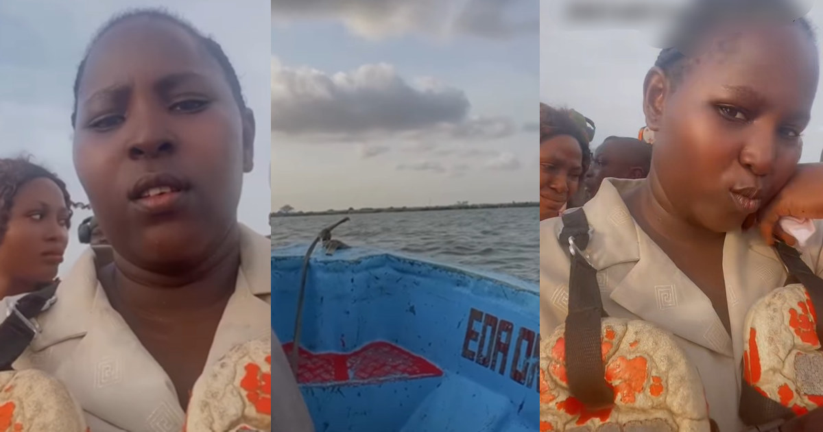 Passenger critic!zes the Ikorodu boat riders after their boat stopped in the middle of the water ...