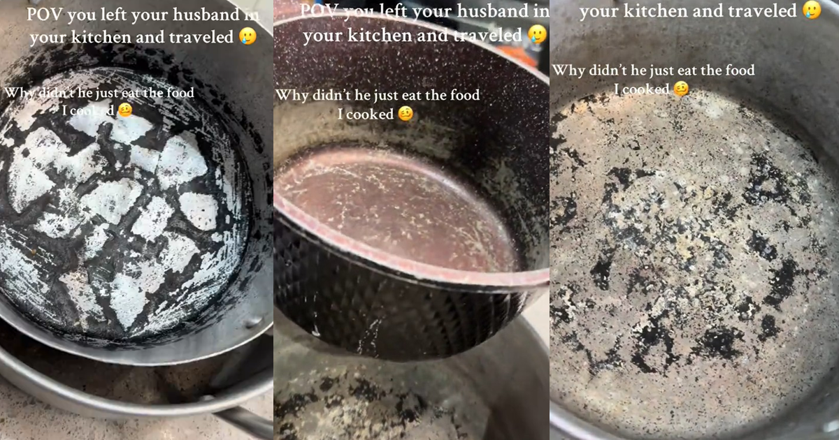 "Why didn't he just eat the food I cooked?" – Woman vows to make her ...