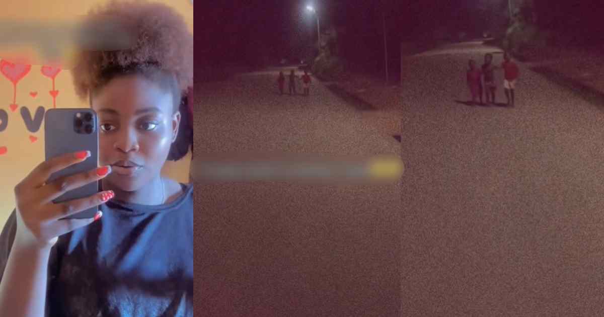 "Should I run?" – Lady scared after seeing three kids walking on a ...