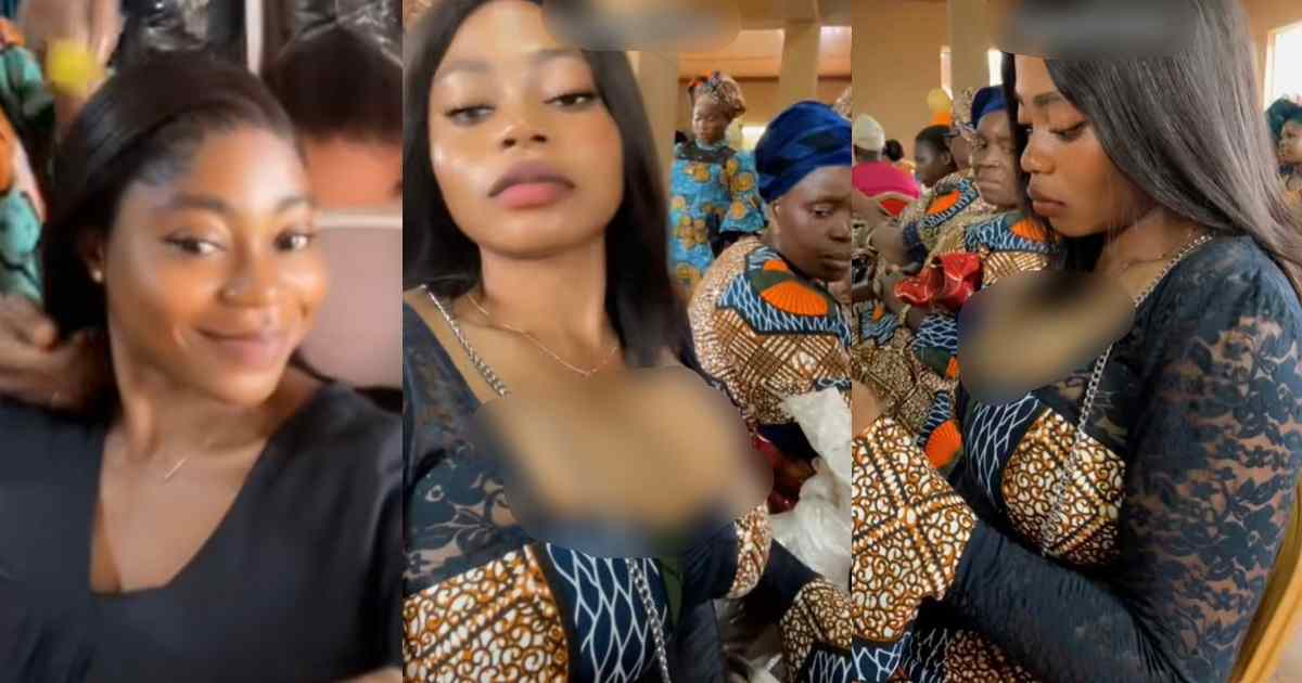 "Her facial expression speaks so loud" – Lady records a woman's ...