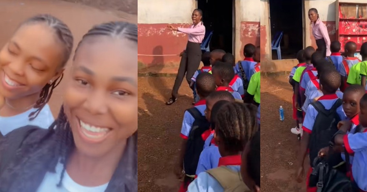 Lady shares how her friend takes her NYSC seriously following her funny performance on the ...